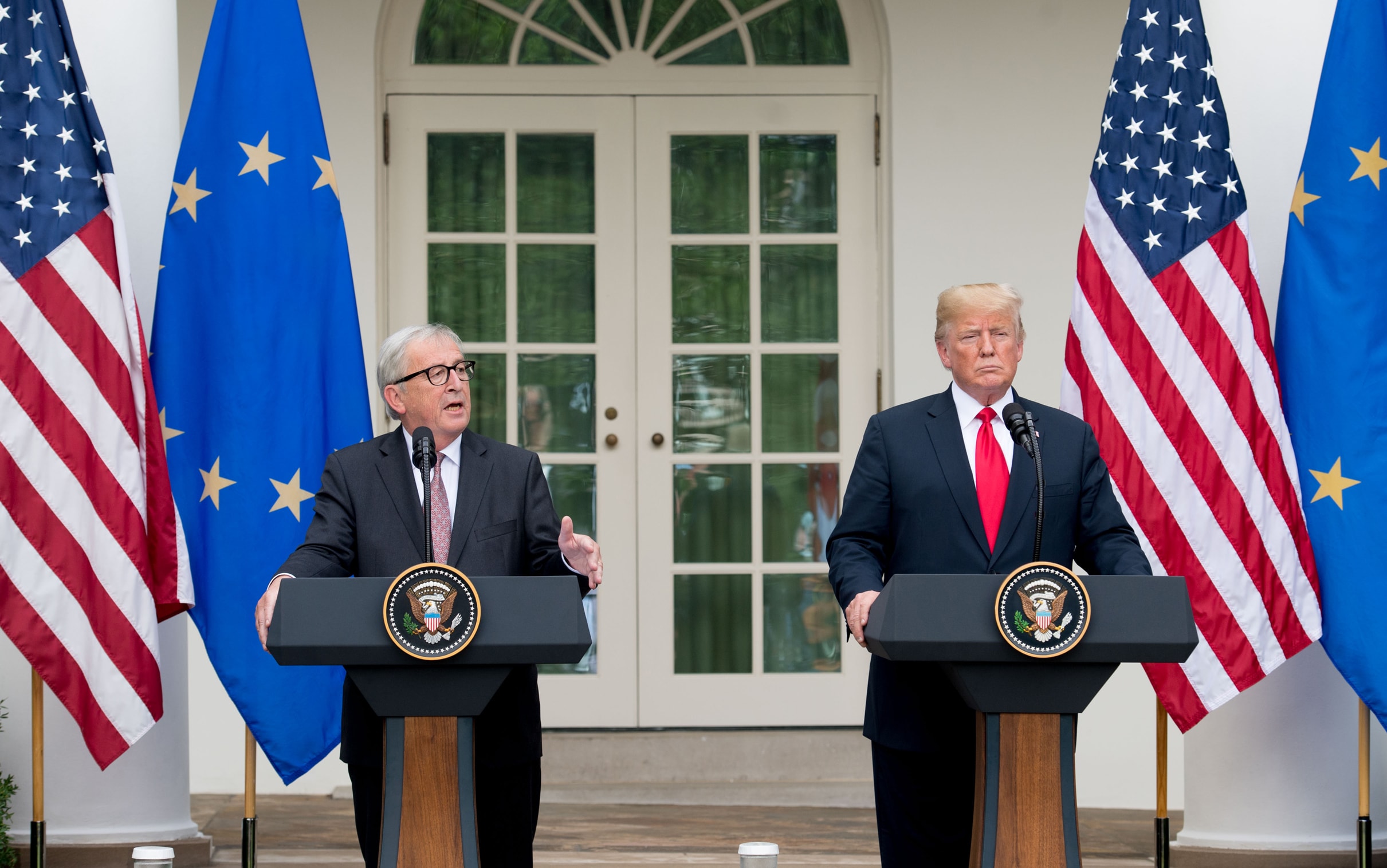Trump, Juncker y la realpolitik transatlántica - El Orden Mundial - EOM