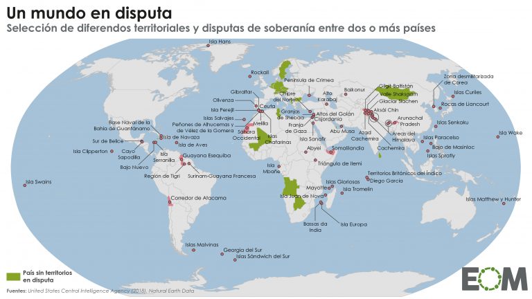 Los principales conflictos territoriales del mundo - Mapas de El Orden ...