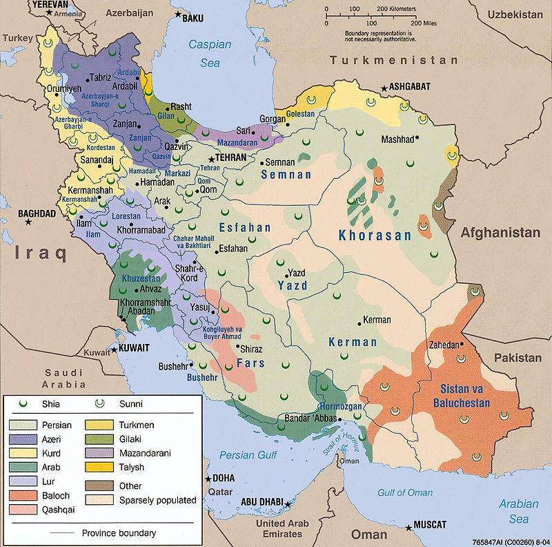 Las minorías étnicas del Irán persa - El Orden Mundial - EOM
