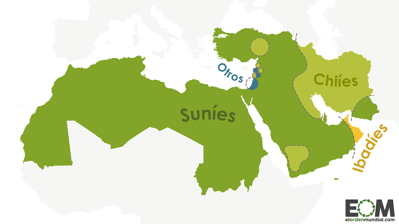 Seis mapas para entender Oriente Próximo - Mapas de El Orden Mundial - EOM
