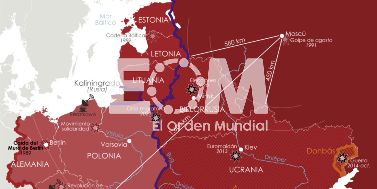 El mapa del espacio postsoviético en Europa, 30 años después de la ...