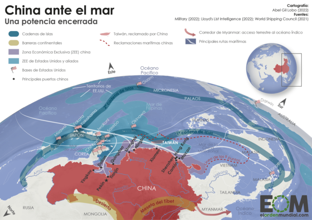 El Pacífico visto desde China, una potencia encerrada en búsqueda del ...