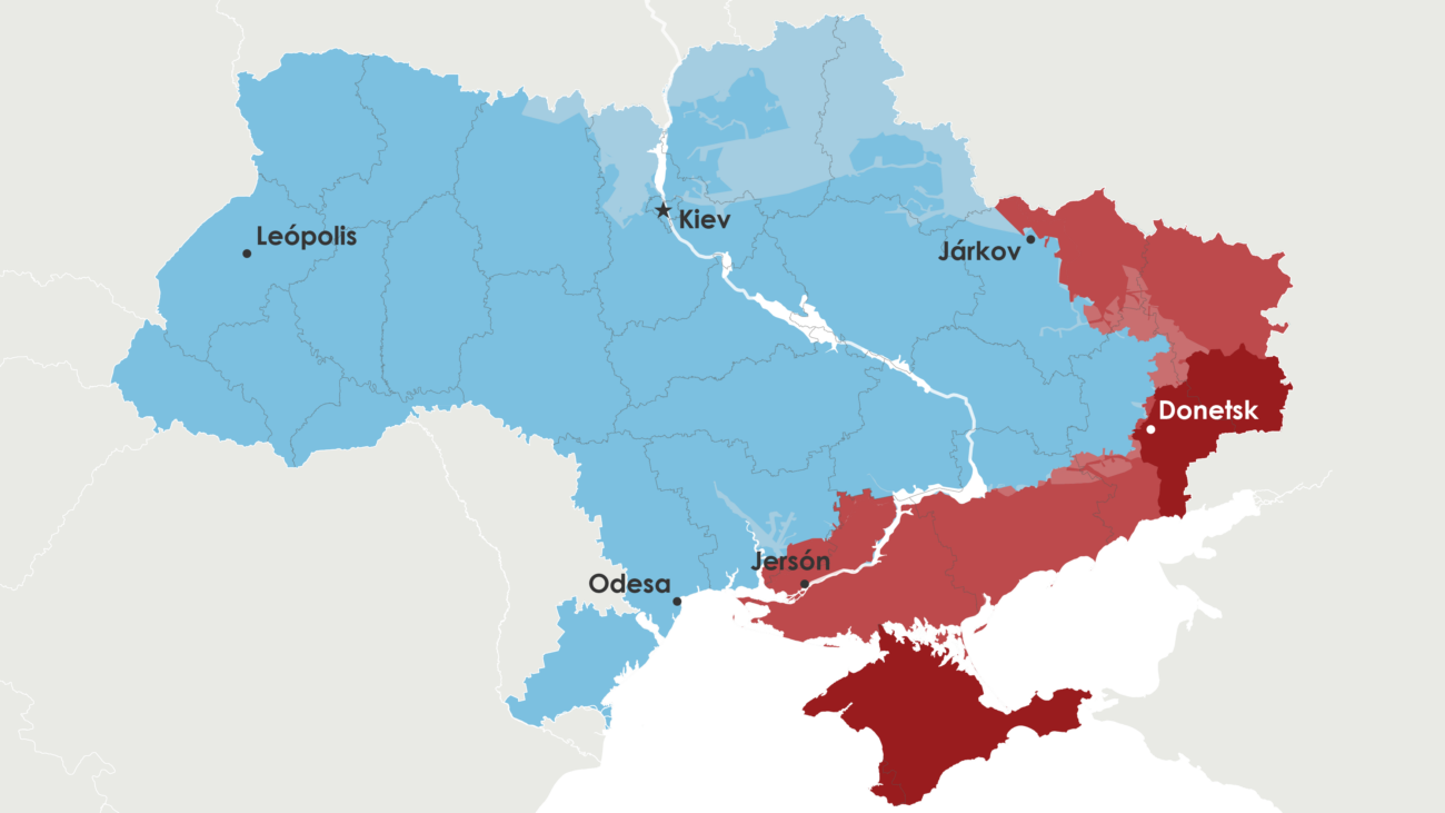 La evolución de la invasión de Ucrania: del fracaso del asalto a Kiev ...