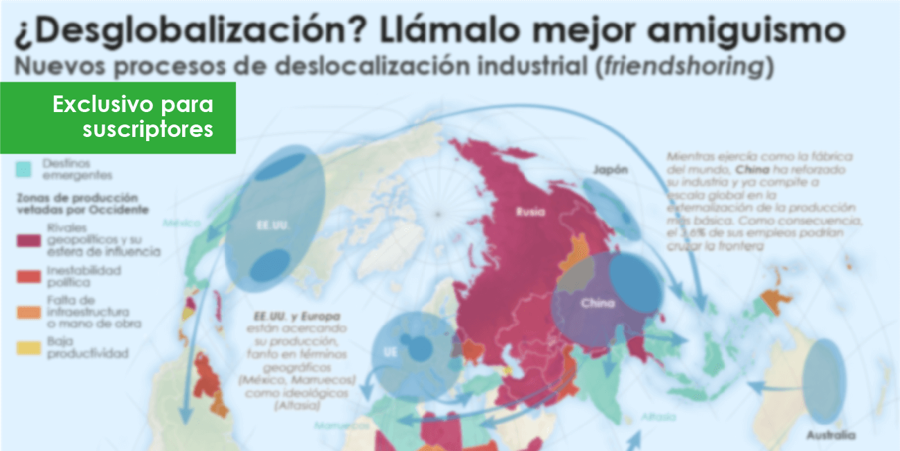 El mapa de la nueva globalización - Mapas de El Orden Mundial - EOM