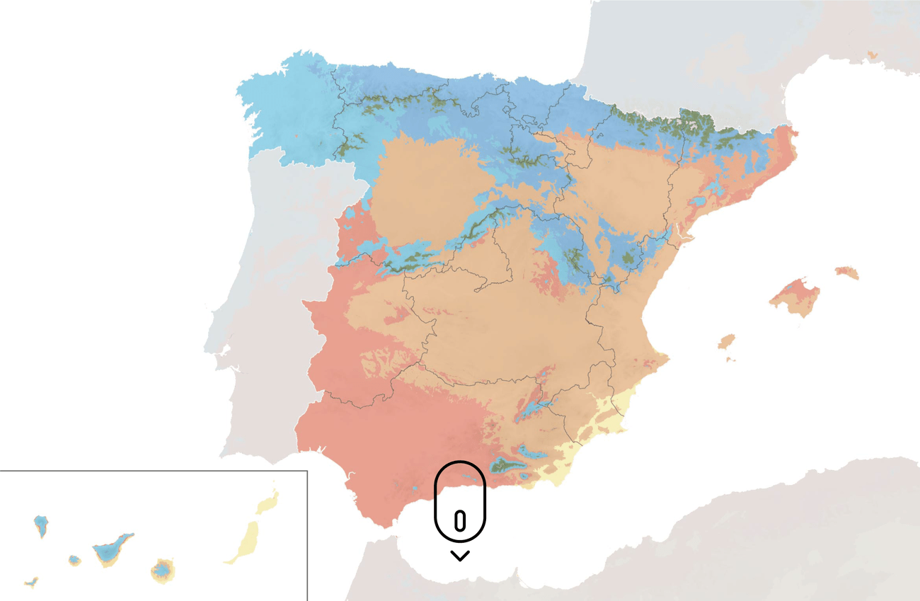 Clima En Espana Map Mapa Del área De Estudio: La Comunidad