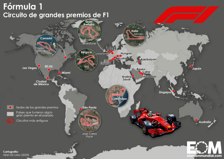 ¿Cuáles son los países más grandes del mundo? - Mapas de El Orden ...