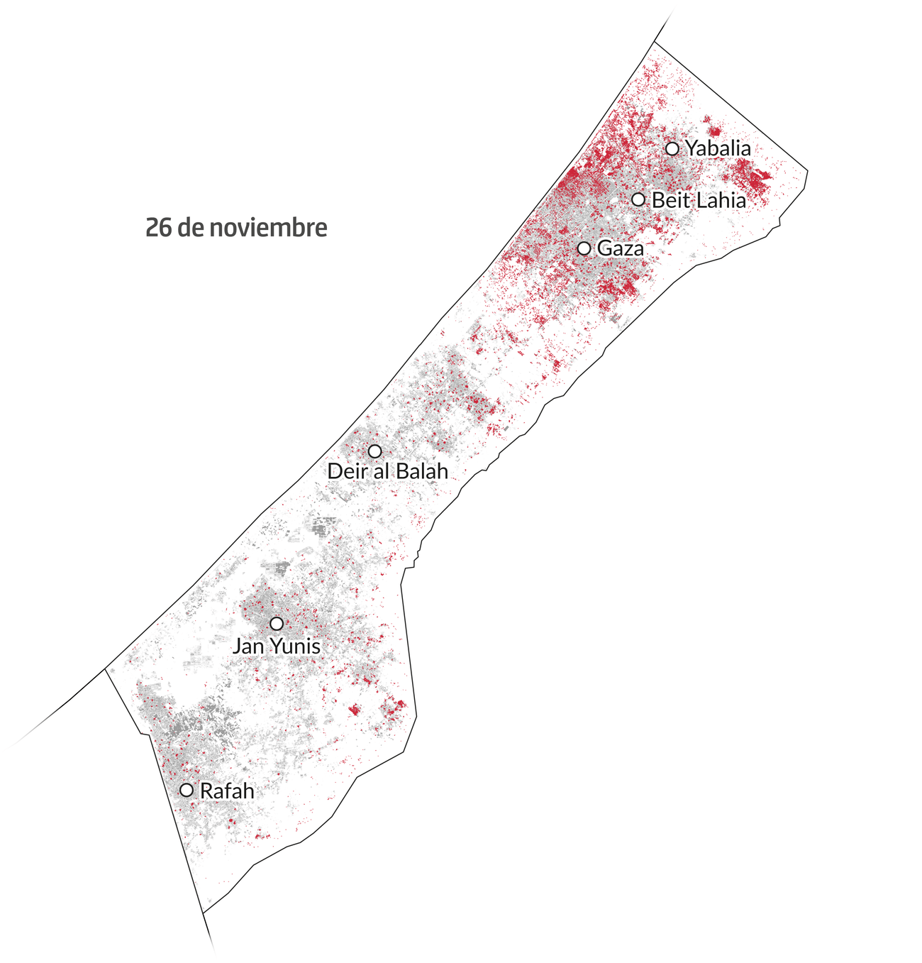 Las ruinas de Gaza: así está arrasando Israel el enclave palestino ...