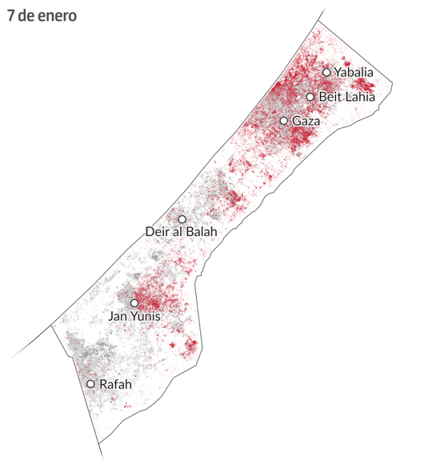 Las ruinas de Gaza: así está arrasando Israel el enclave palestino ...