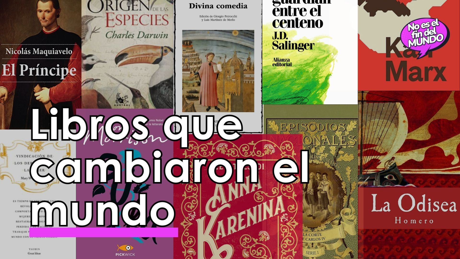 Especial Día del Libro: libros que han cambiado el mundo - El Orden ...