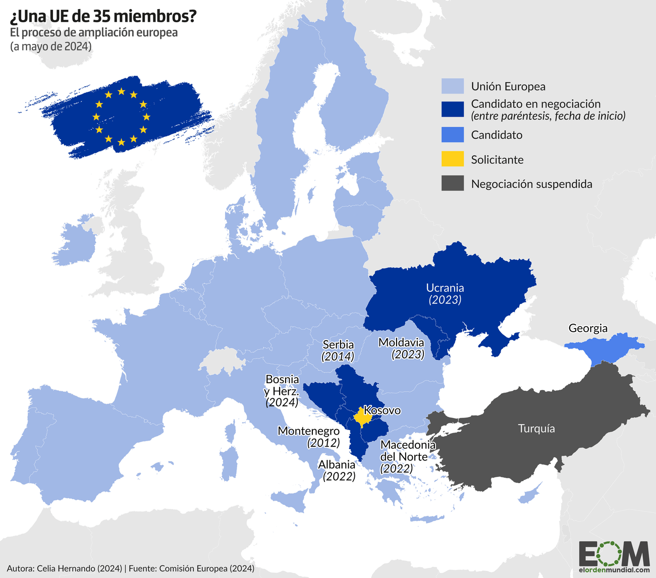 El mapa del sentimiento regional en la Unión Europea - Mapas de El ...