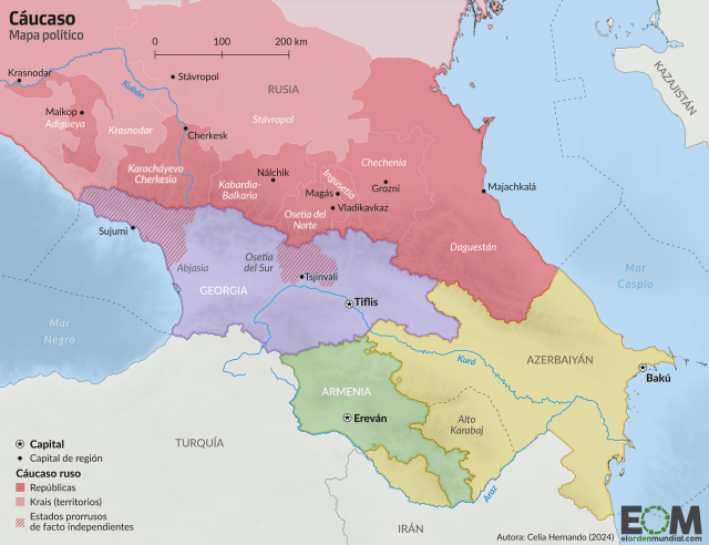 El mapa del Imperio ruso - Mapas de El Orden Mundial - EOM