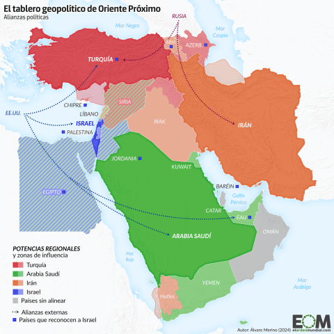 El mapa del plan de la ONU para la partición de Palestina de 1947 - Mapas de El Orden Mundial - EOM