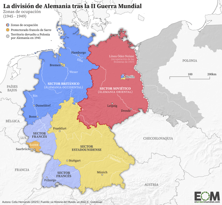 El mapa del armisticio de 1918 y el fin de la Primera Guerra Mundial - Mapas de El Orden Mundial ...