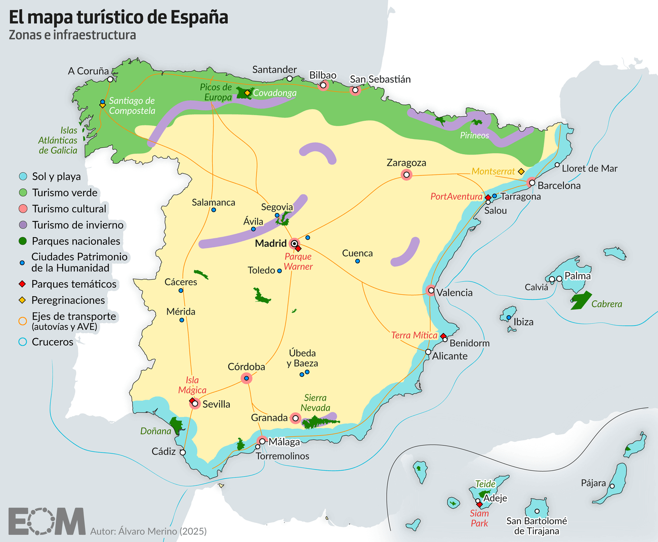 El mapa de la geopolítica del Rin - Mapas de El Orden Mundial - EOM